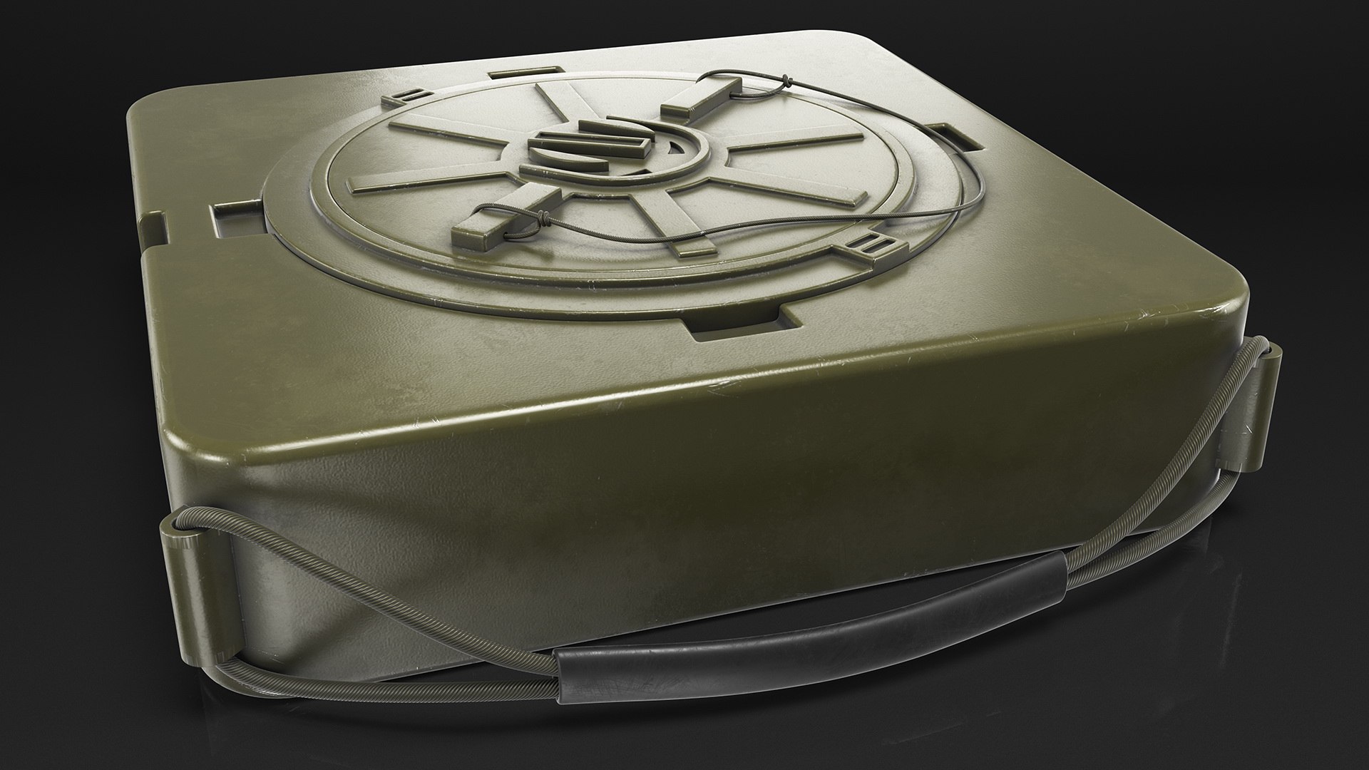 M19 Anti Tank Landmine 3D Model - TurboSquid 1624219