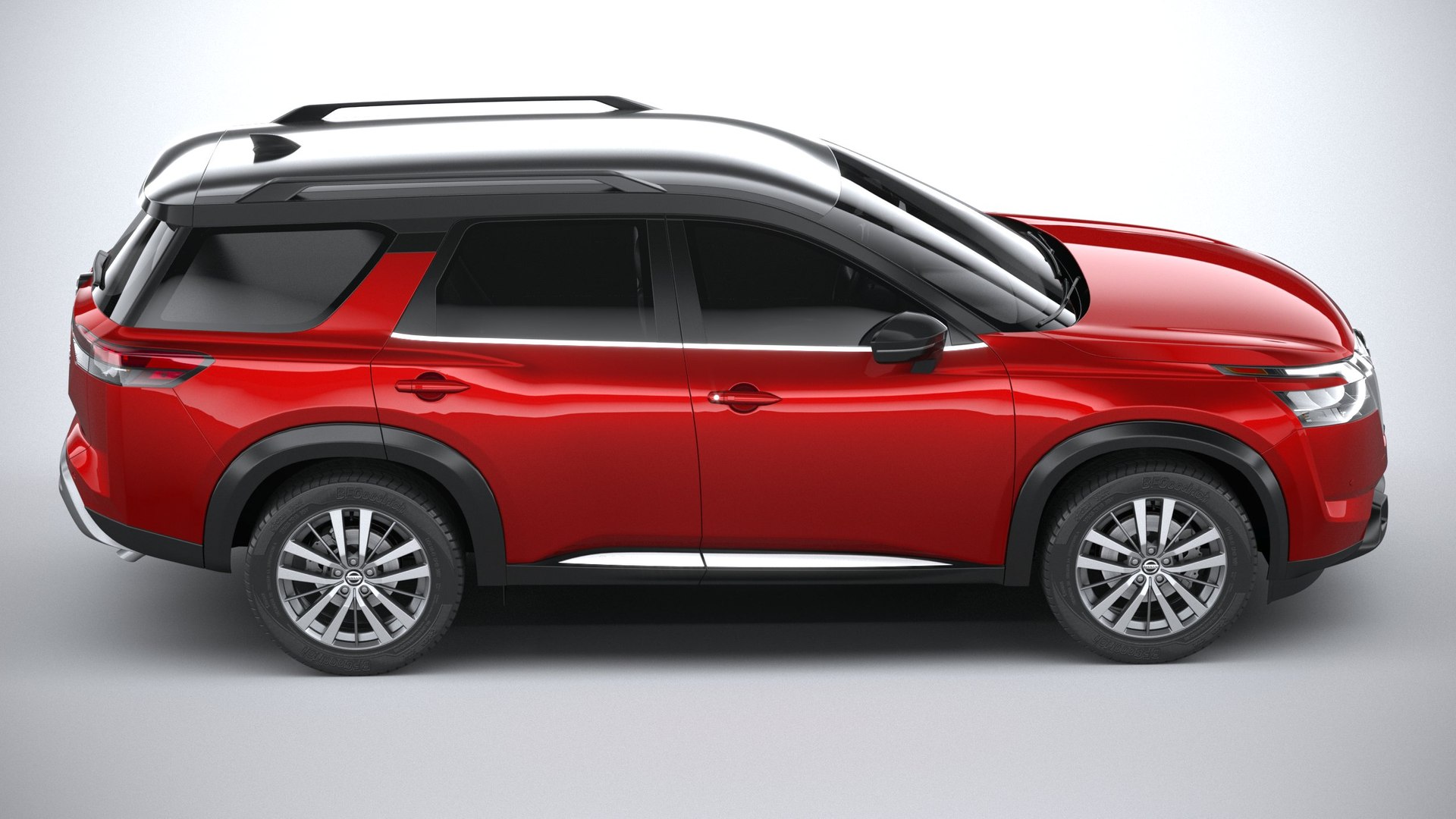 Nissan Pathfinder 2022 model - TurboSquid 1717351