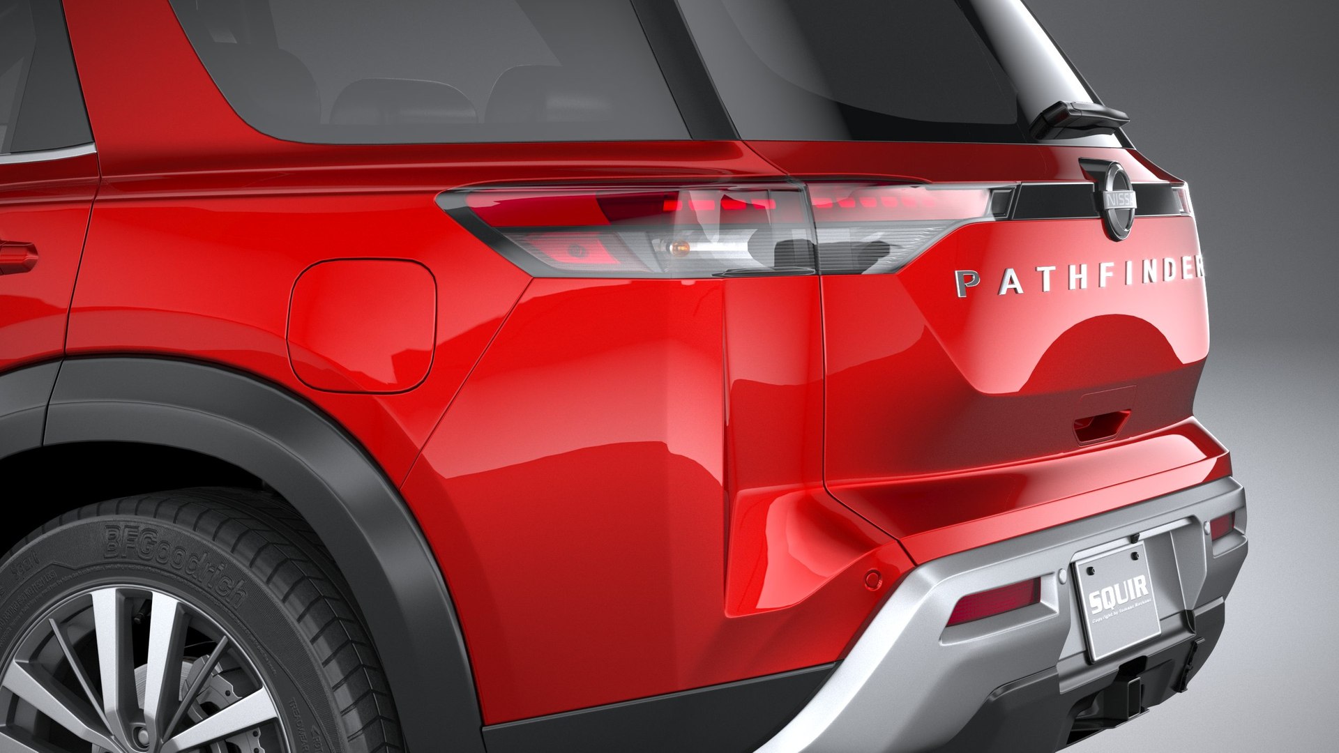 Nissan Pathfinder 2022 model - TurboSquid 1717351