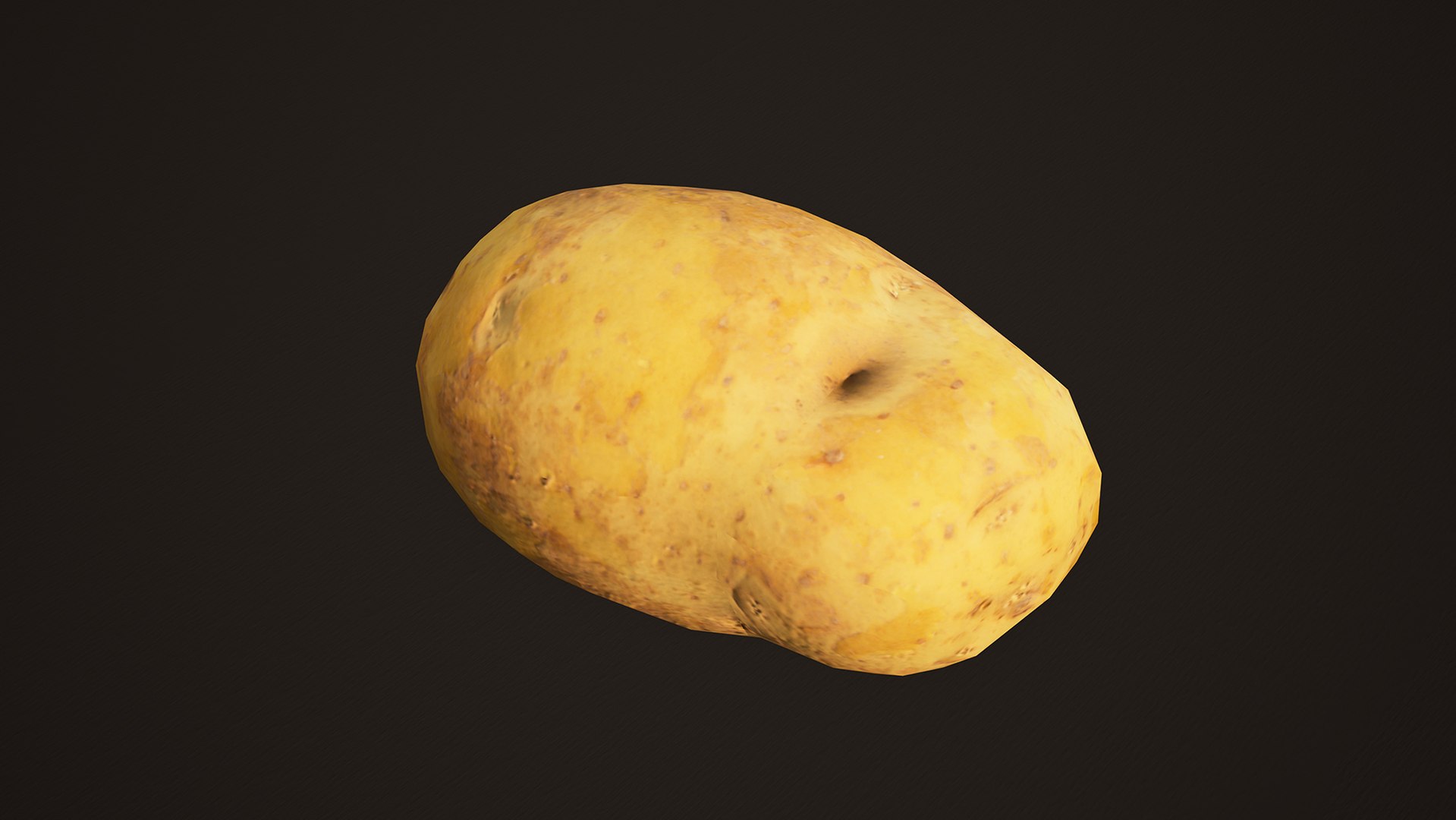 3D Model Potato Vegetable Food - TurboSquid 1686478