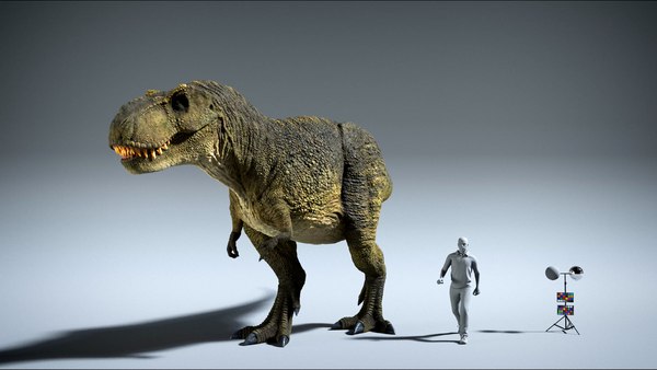 modelo 3d Tyrannosaurus Rex - Realista aparejado - TurboSquid 2094731