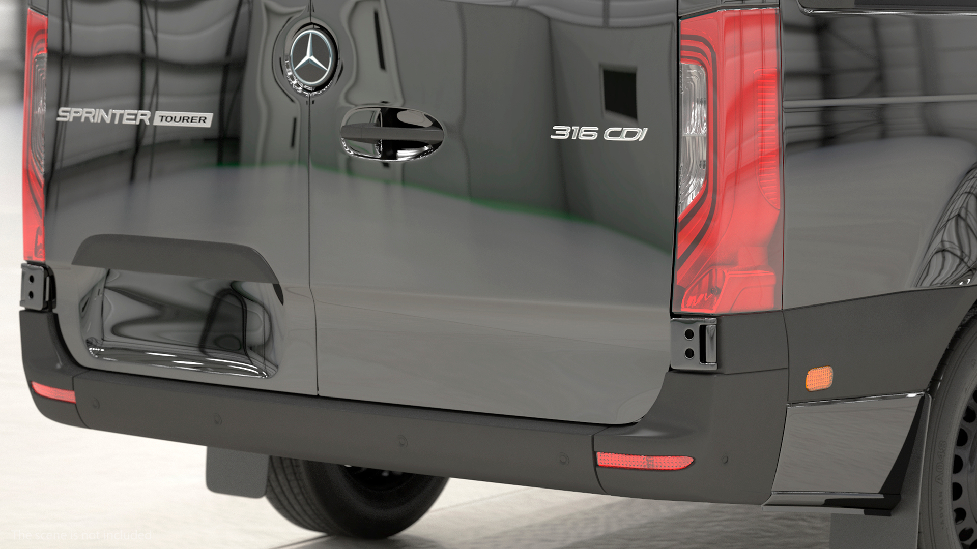 Mercedes Bulletproof Armored Van Rigged 3D - TurboSquid 1967974