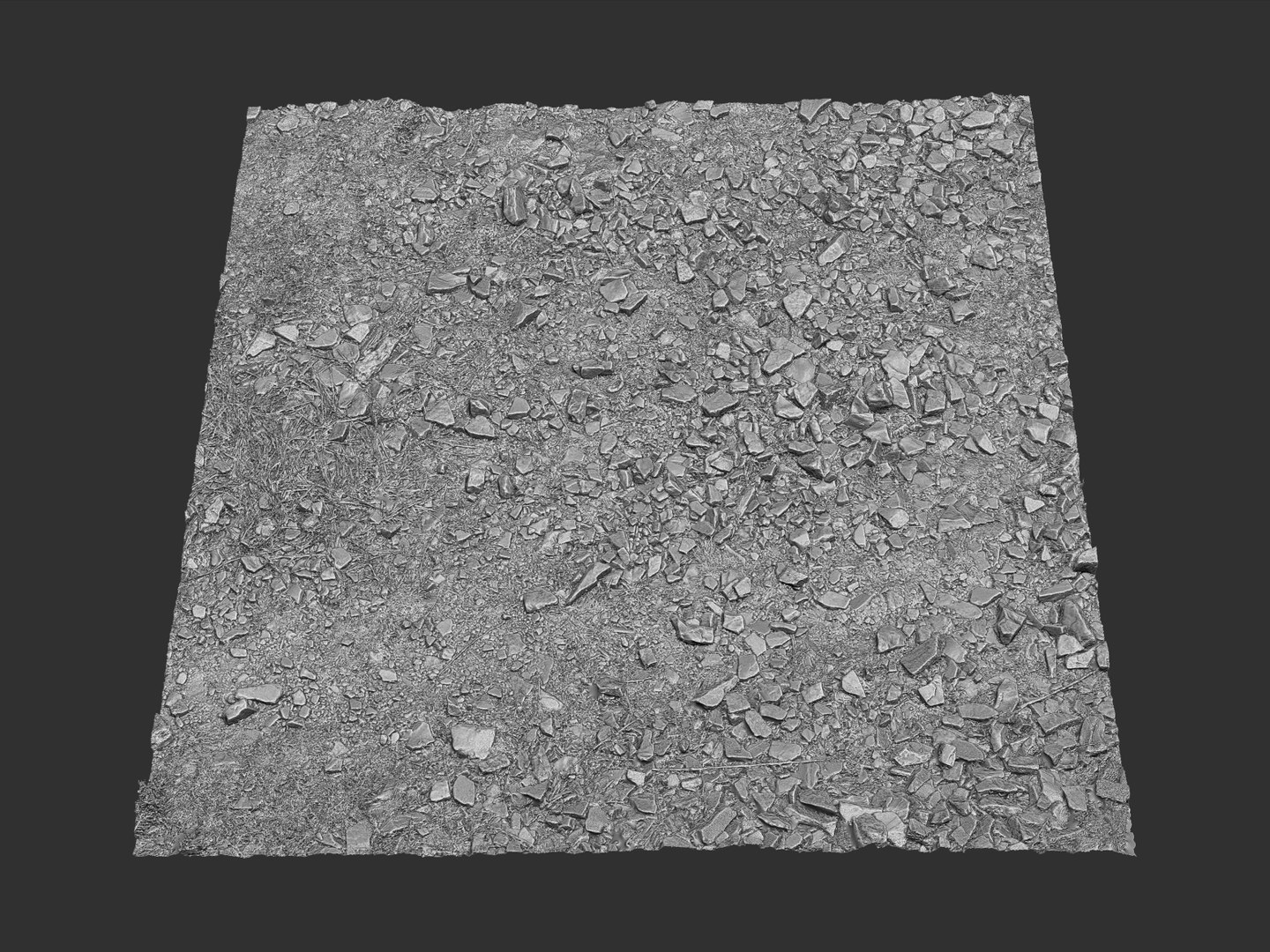 Rock Mountains Ground 16k 3d Max