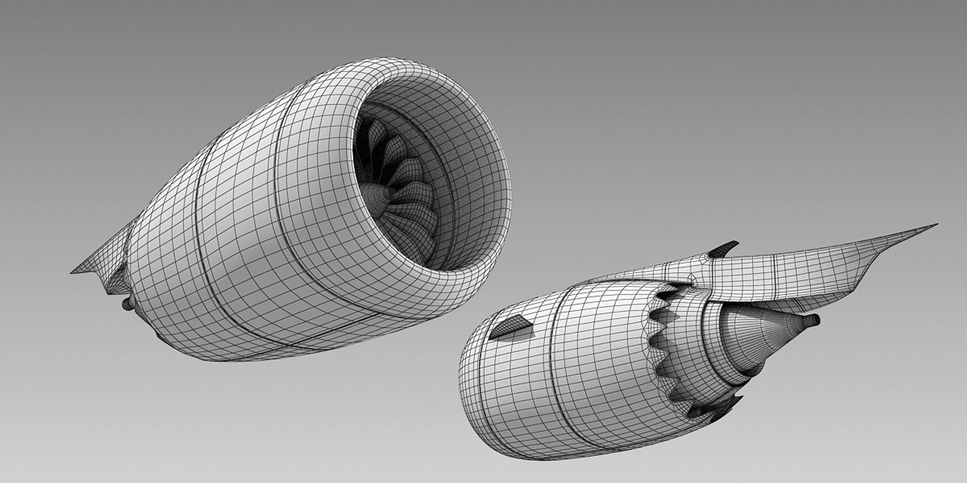 3D Model Cfm Leap-1b Jet Engine - TurboSquid 1222283