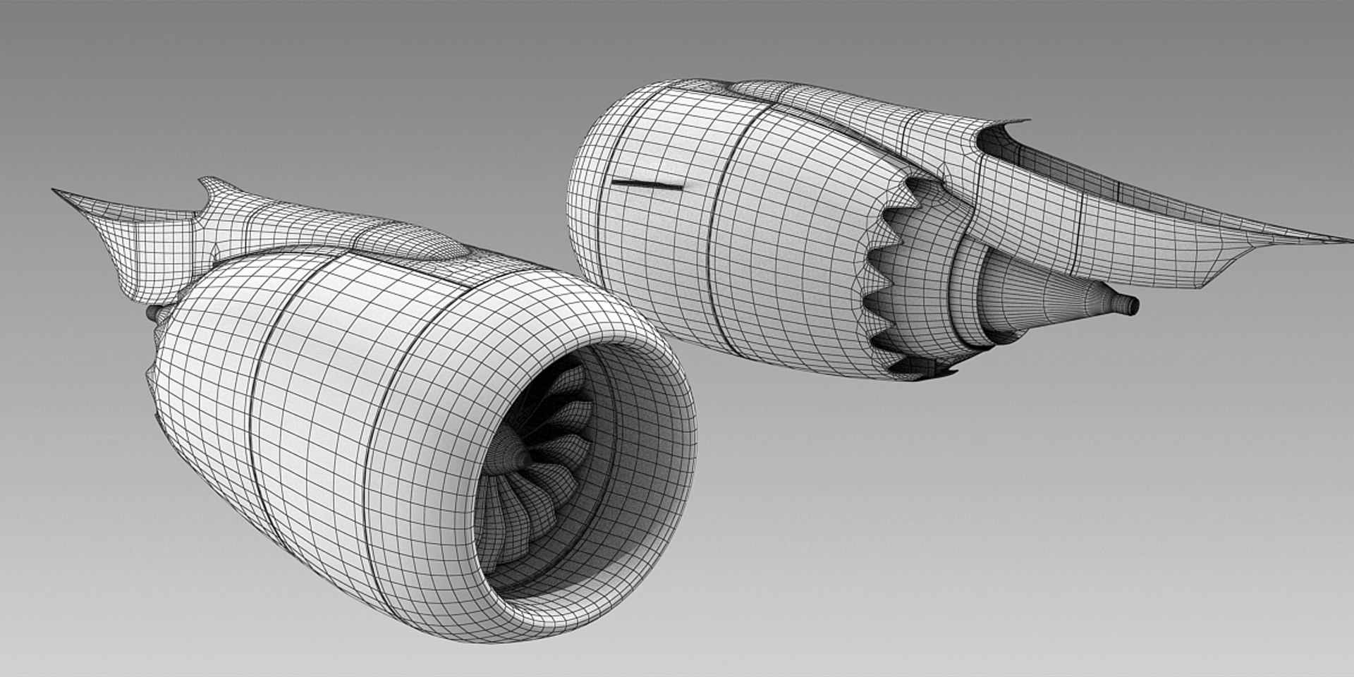 3D Model Cfm Leap-1b Jet Engine - TurboSquid 1222283