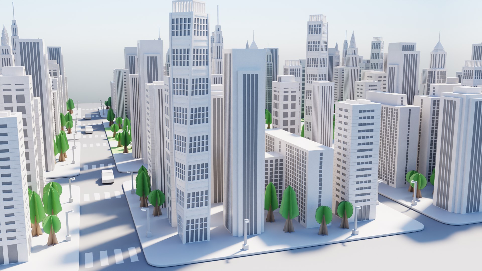 Paper City 3D - TurboSquid 2184344