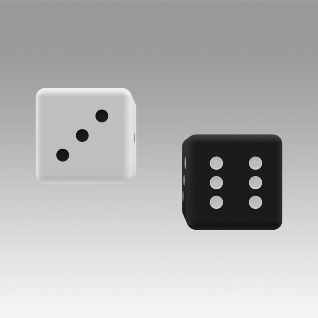 3D Dice Cube - TurboSquid 1413125