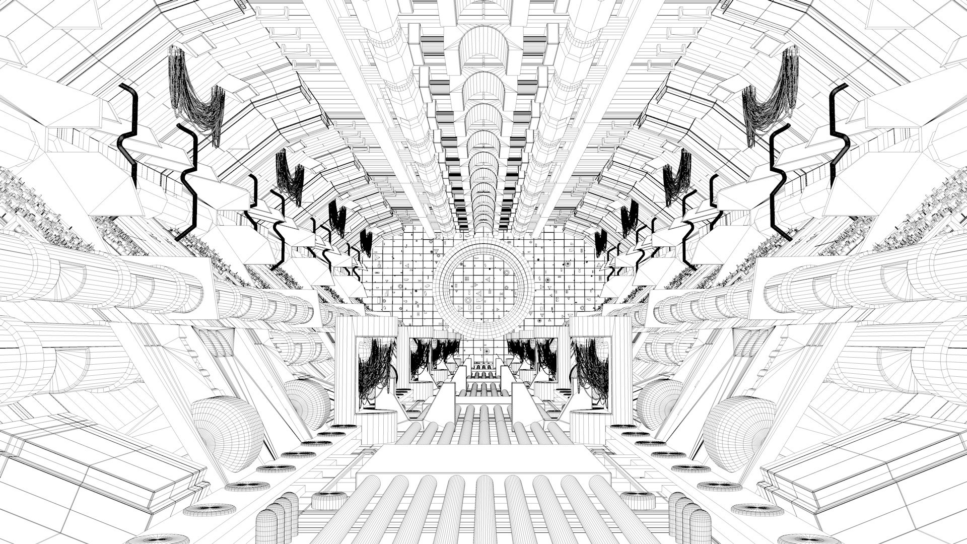 Sci-Fi Futuristic Cyberpunk Corridor 3D - TurboSquid 2176250