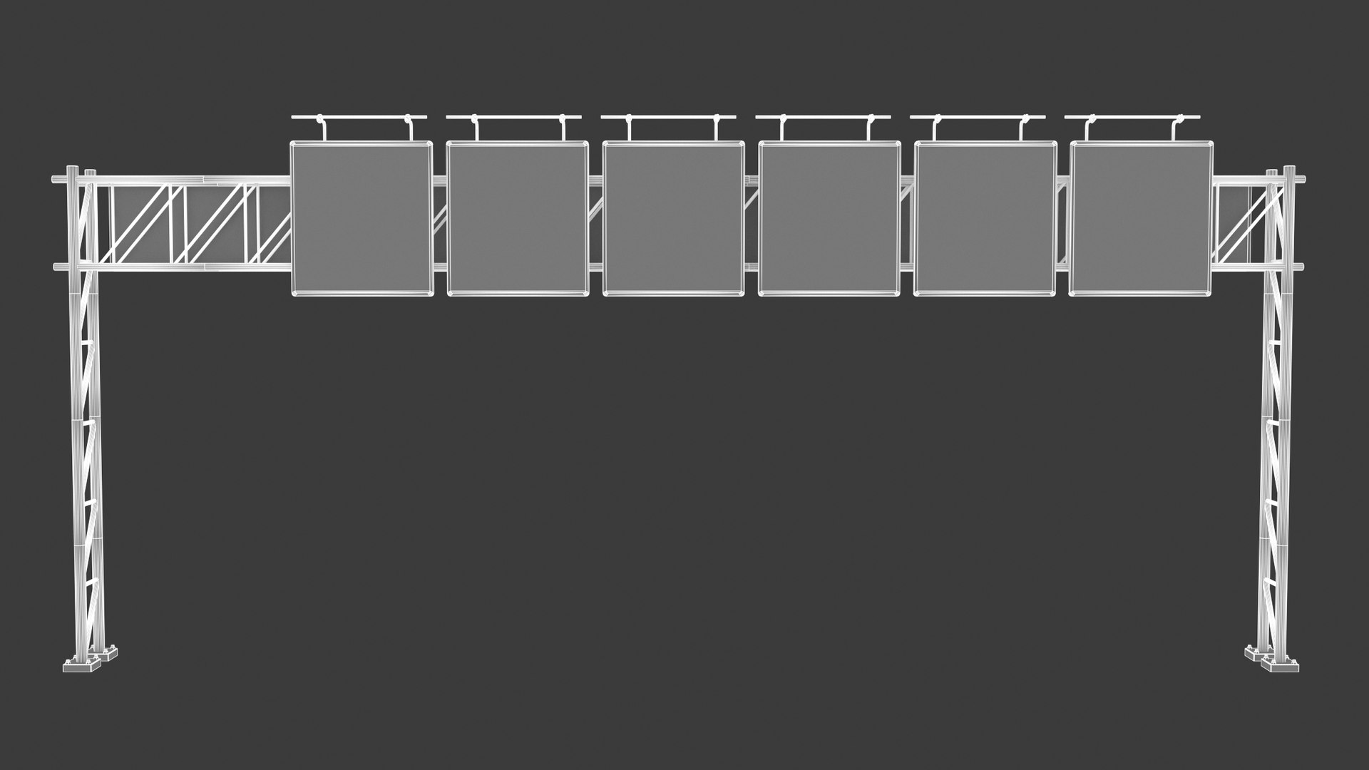 3D 10 highway sign - TurboSquid 1493422