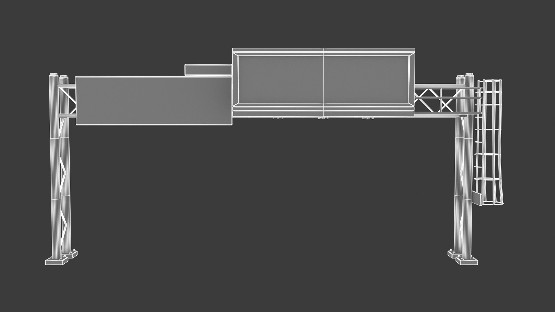 3D 10 highway sign - TurboSquid 1493422