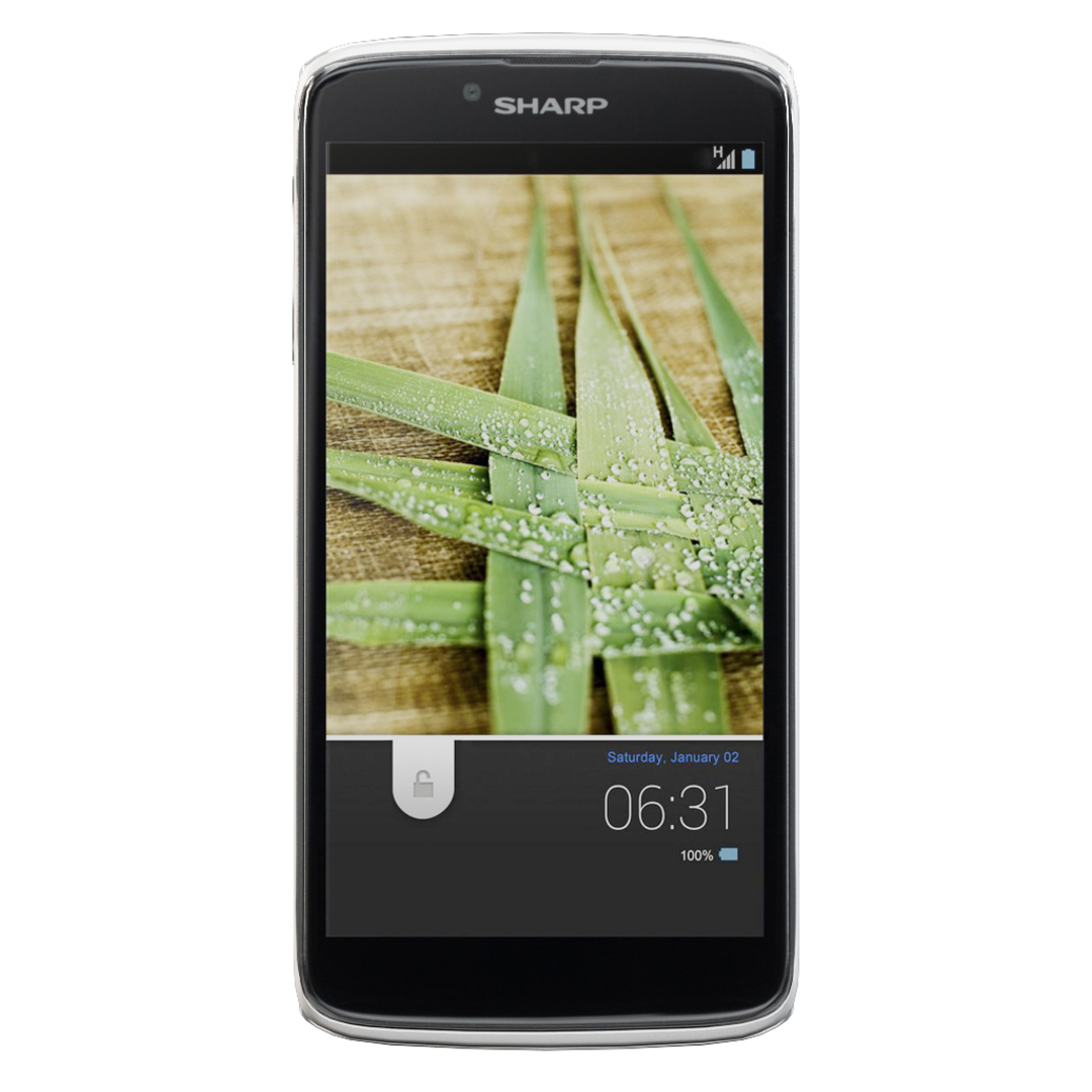 Low-poly Sharp Sh837w White 3d Max