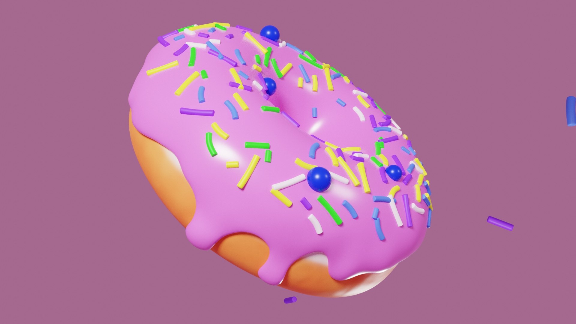 Free DoughNut 3D - TurboSquid 1884667
