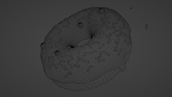 Free DoughNut 3D - TurboSquid 1884667