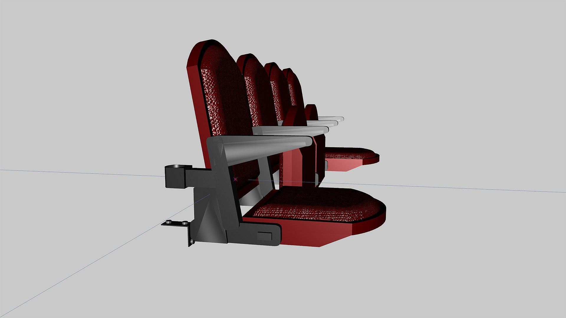 Arena Seats Model - TurboSquid 1560598