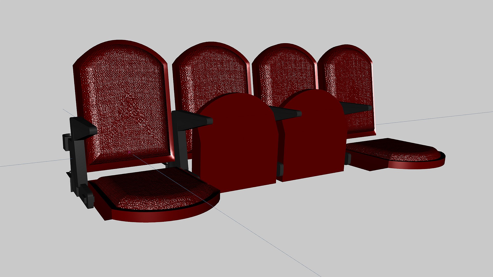 Arena Seats Model - TurboSquid 1560598