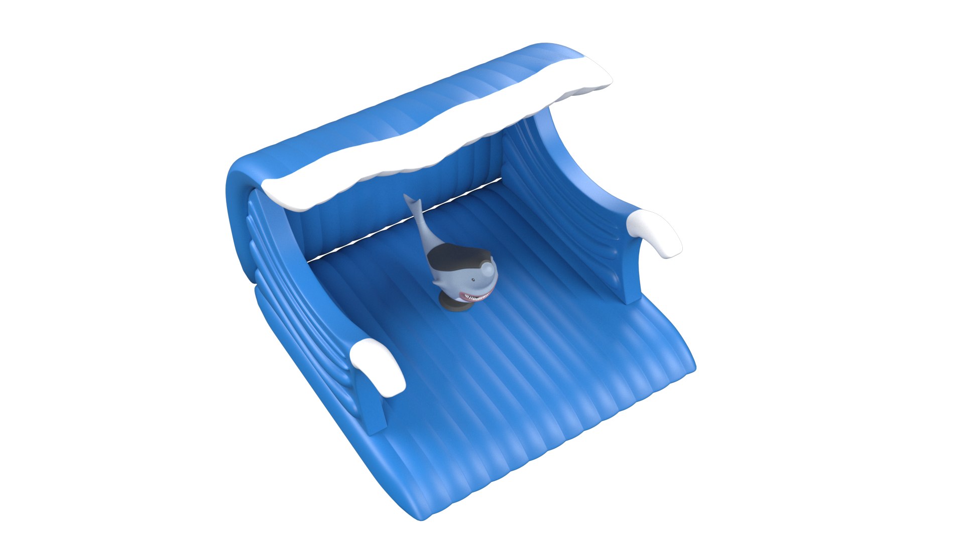 Shark Inflatable Rodeo 3D Model - TurboSquid 2143035