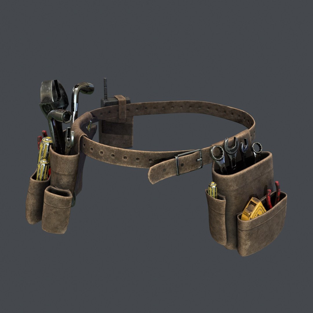 Tool Belt Model - TurboSquid 1260942
