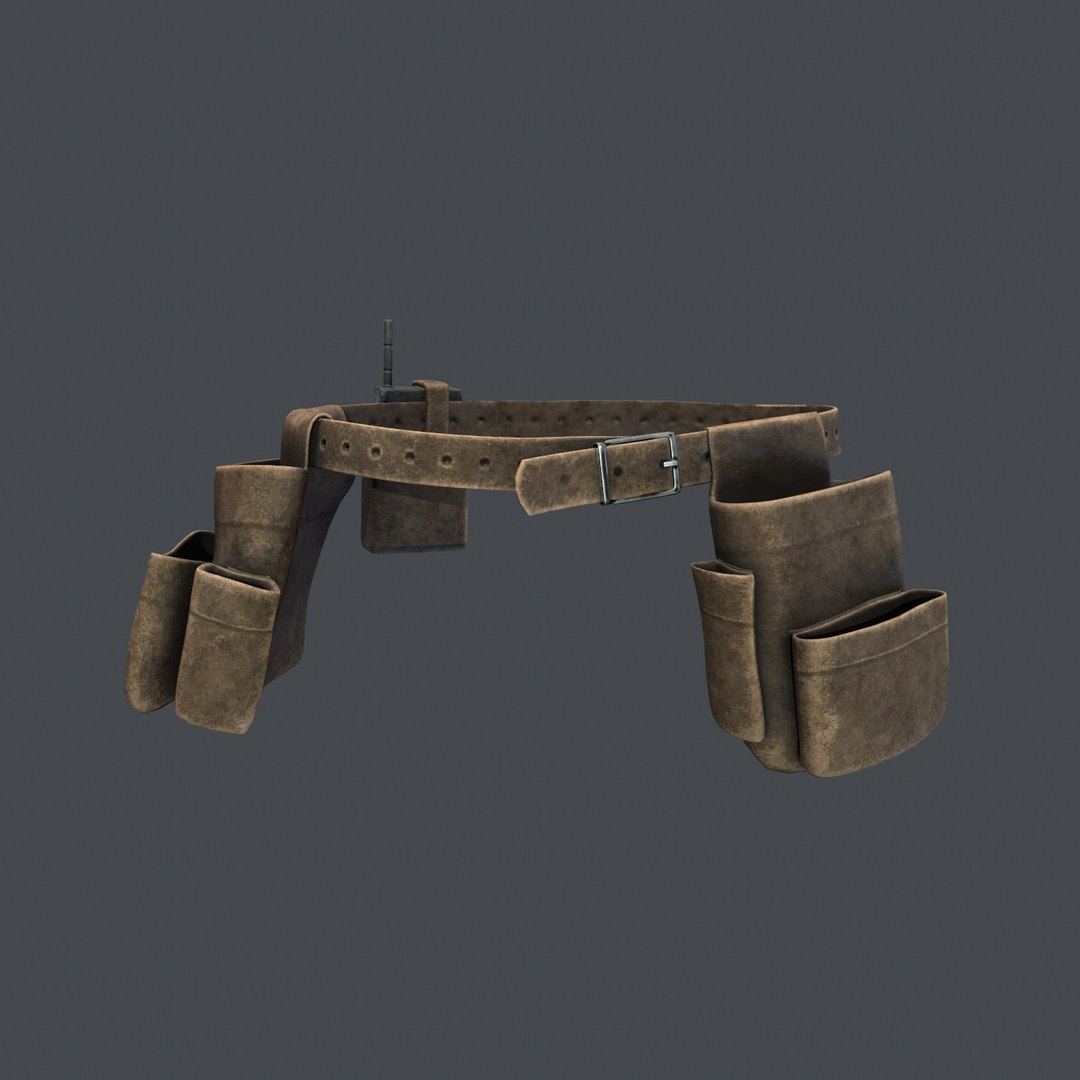 Tool Belt Model - TurboSquid 1260942