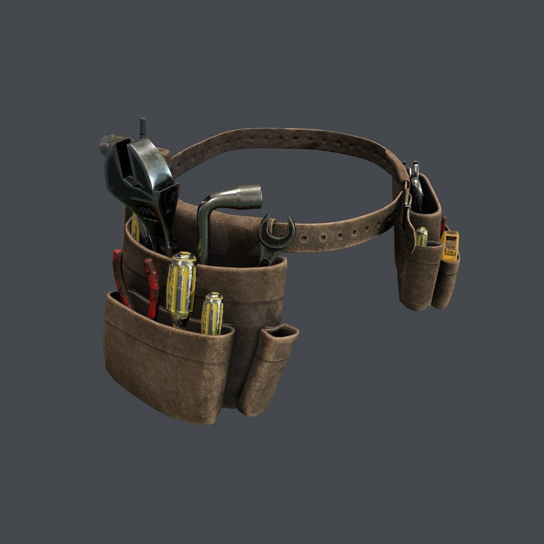 Tool Belt Model - TurboSquid 1260942