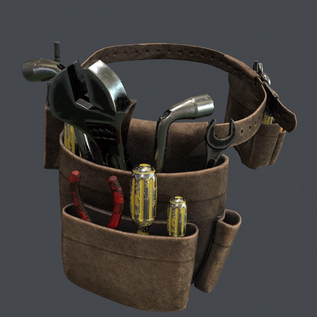 Tool Belt Model - TurboSquid 1260942