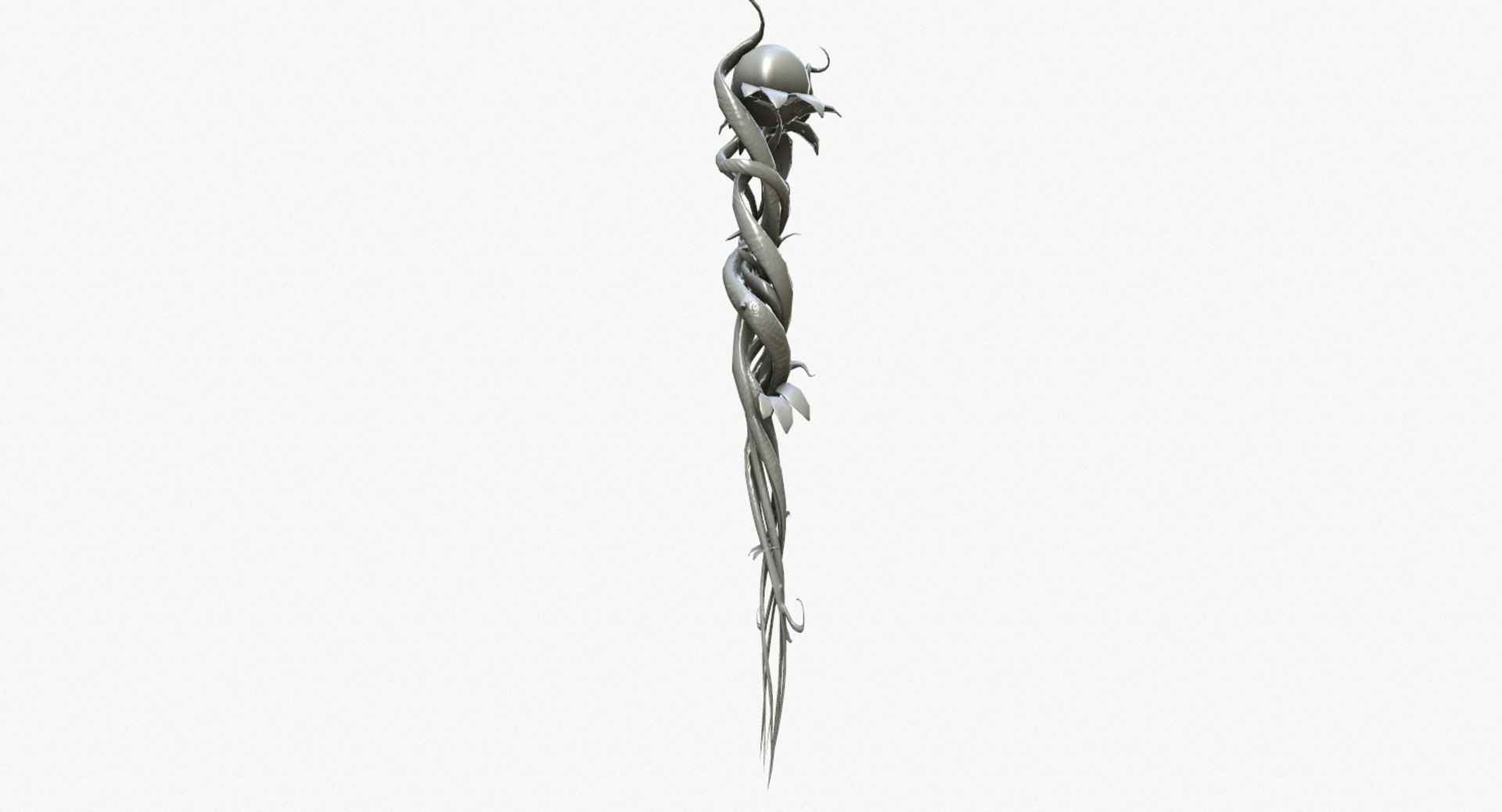 3d Model Fantasy Weapon - Staff