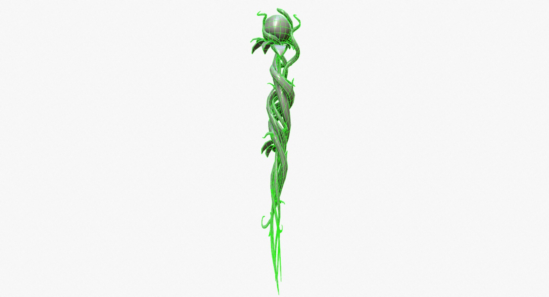 3d Model Fantasy Weapon - Staff