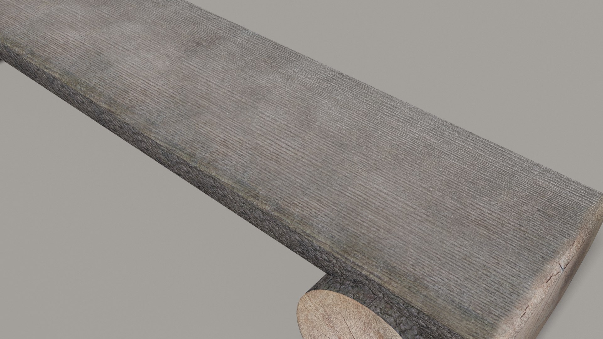 3D Log Bench Model - TurboSquid 1217297