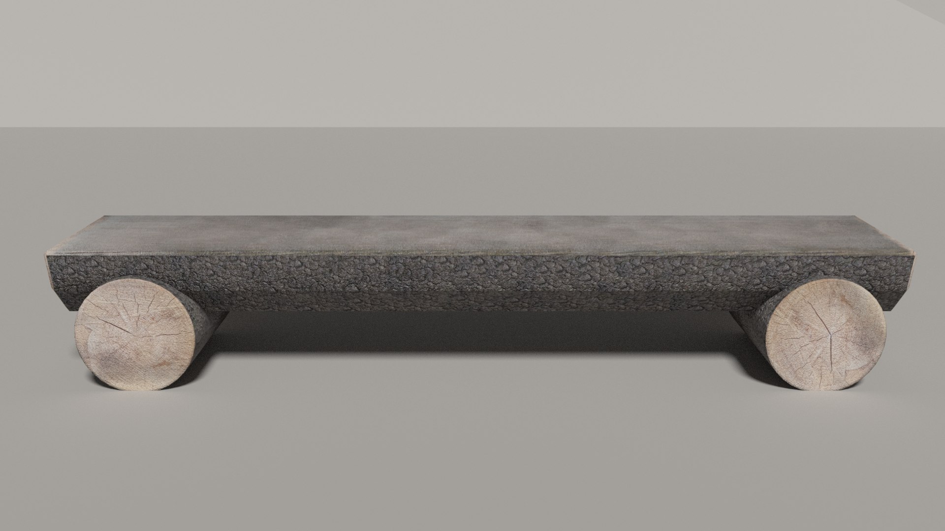 3D Log Bench Model - TurboSquid 1217297