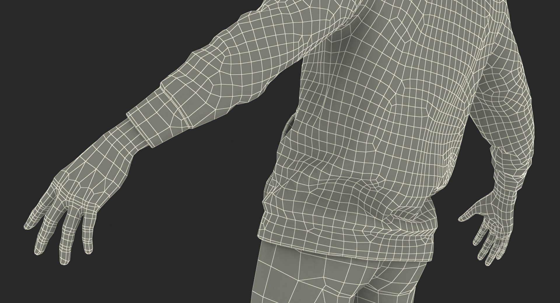 3D model blue nike hoodie lowered - TurboSquid 1443301