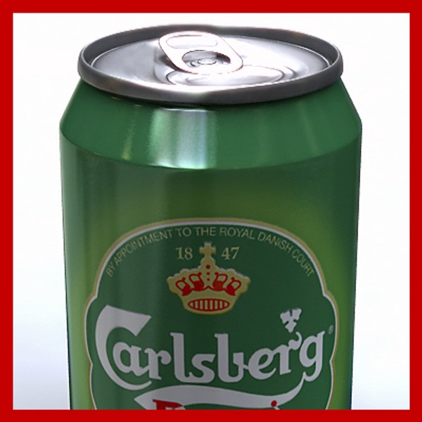 modèle 3D de Carlsberg Canette De Bière - 33cl - TurboSquid 349272