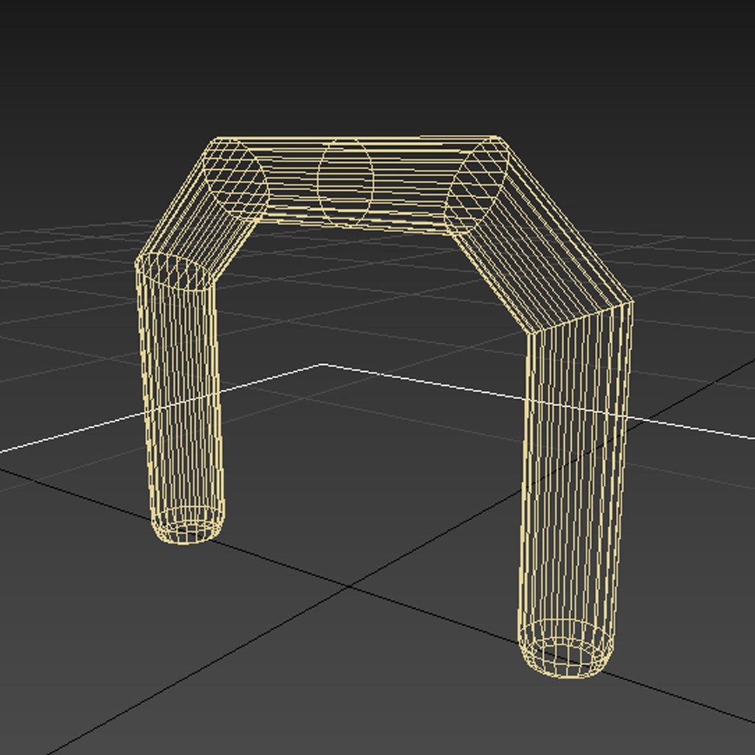 Finish Line Inflatable Balloon Arch 3D Model - TurboSquid 1762070