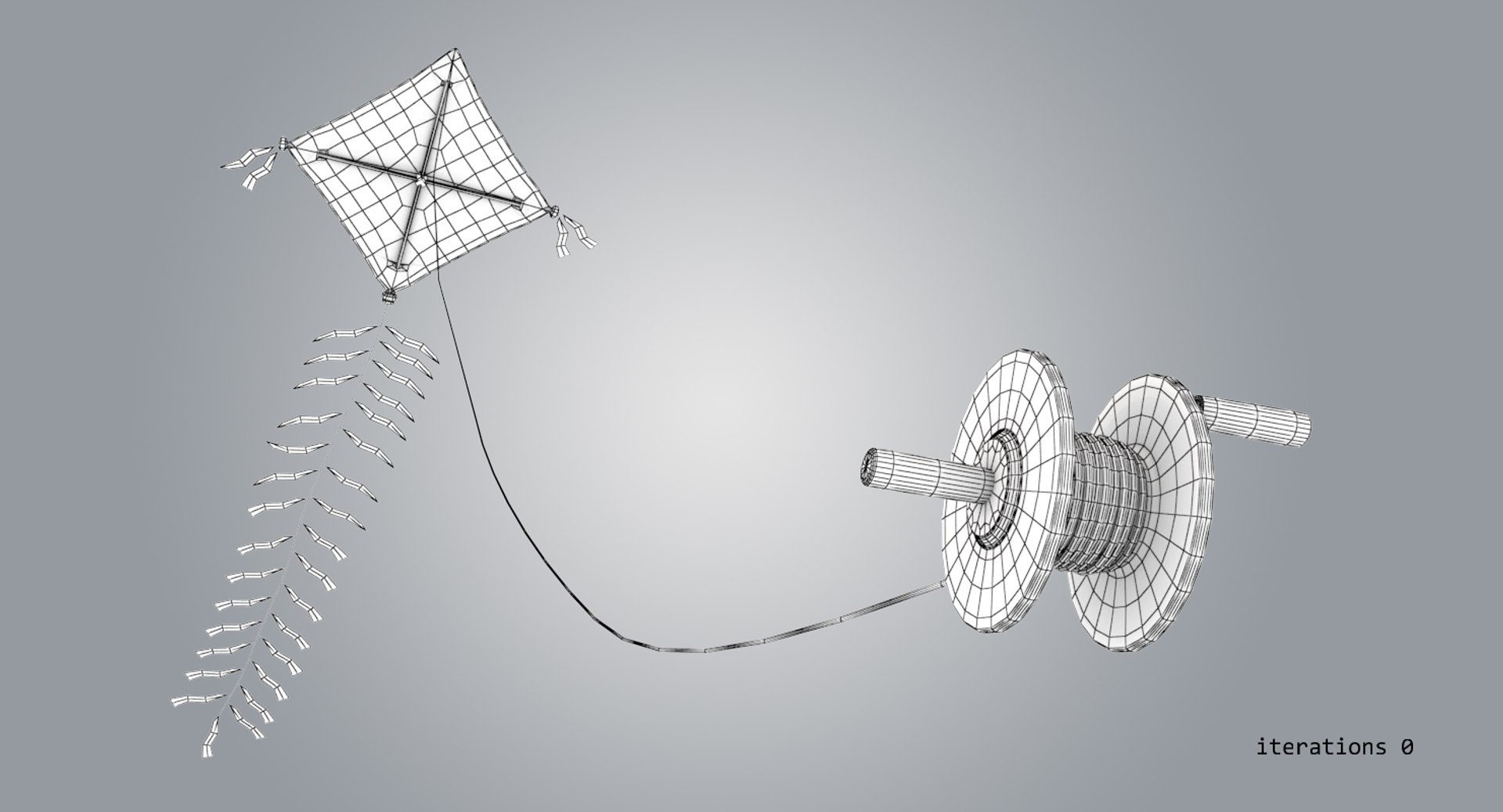 Kite Toy Model - TurboSquid 1315139