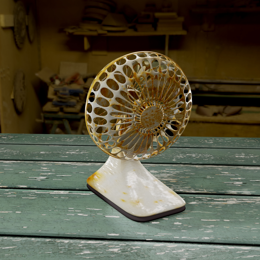 modelo 3d Ventilador roto gratis - TurboSquid 1714785