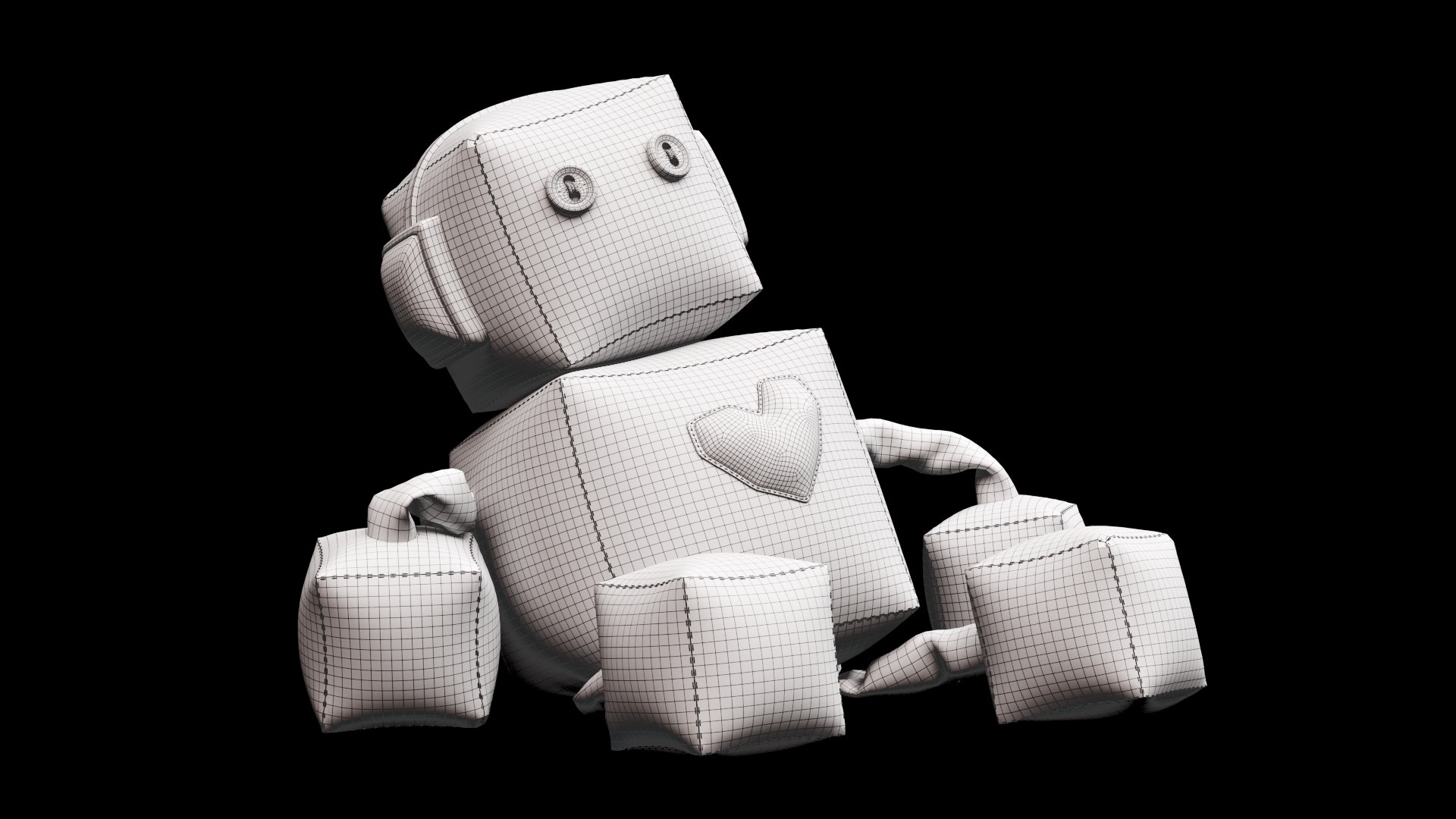 3D Robot Soft Toy - TurboSquid 2347396