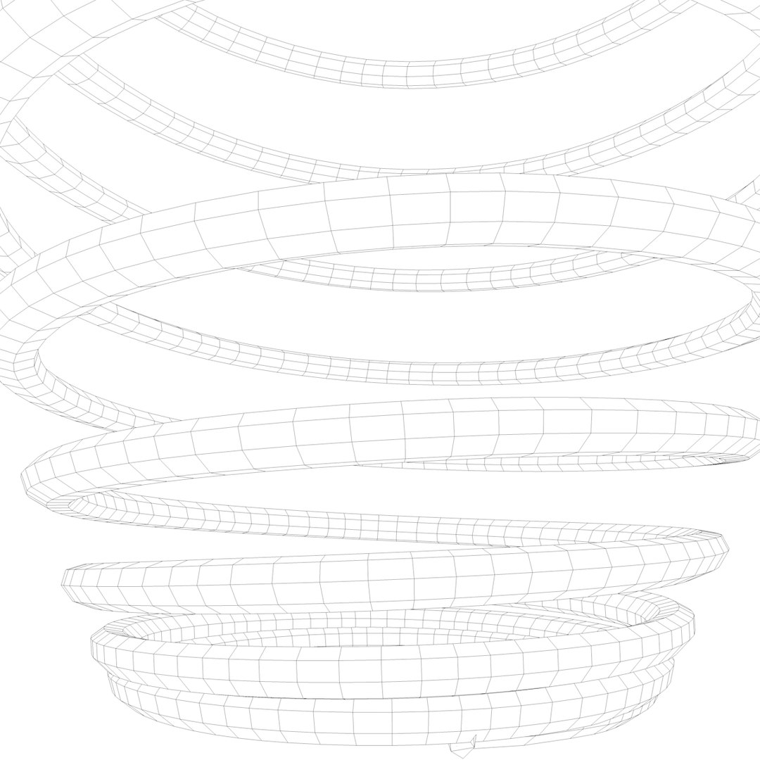 3D Metal Spiral Spring Model - TurboSquid 1410709