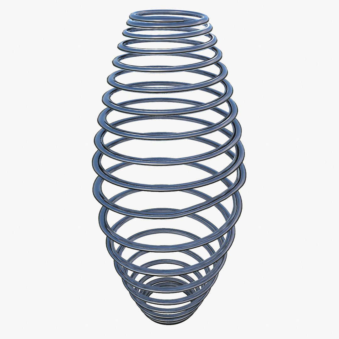 3D Metal Spiral Spring Model - TurboSquid 1410709