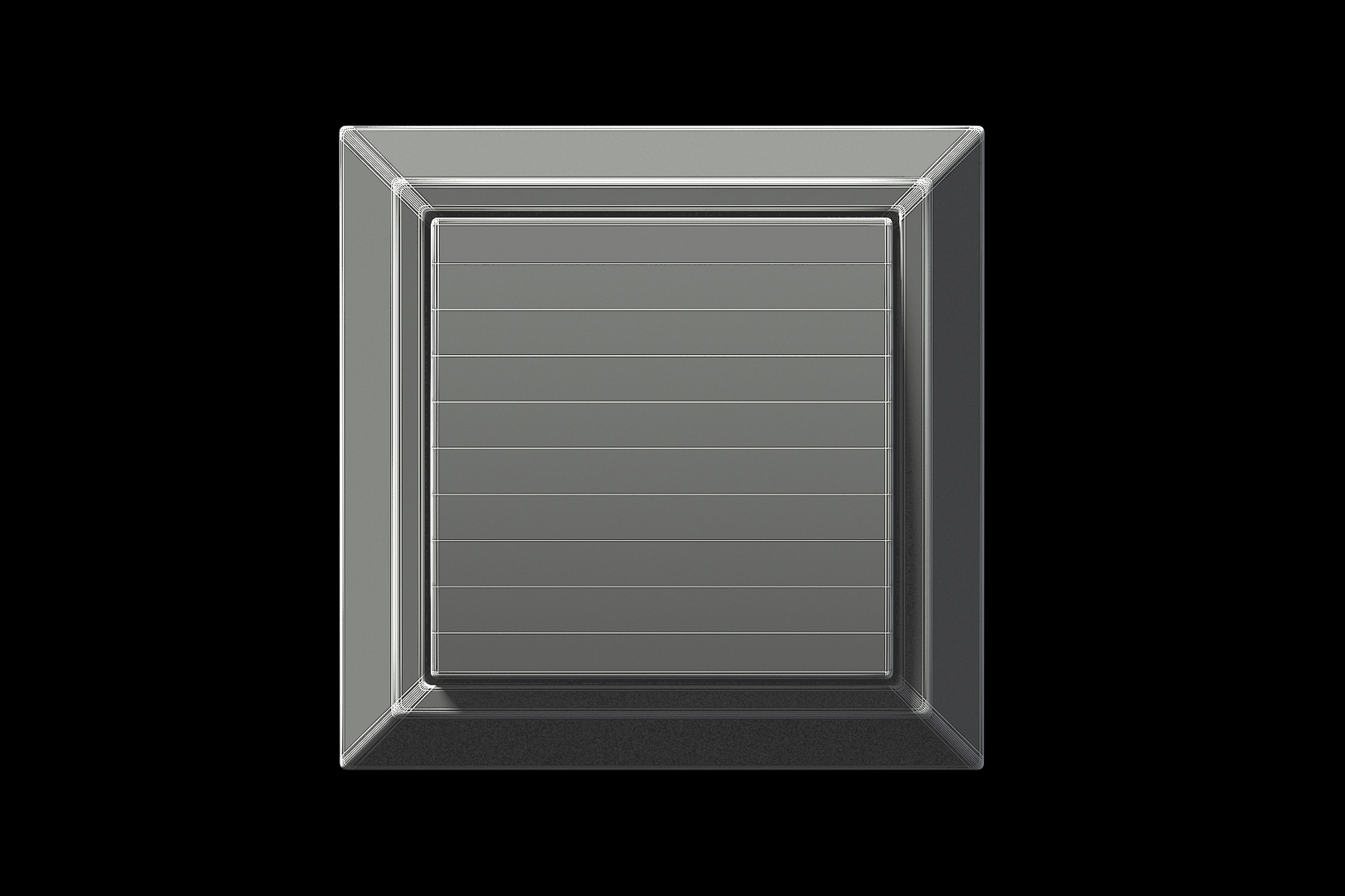 3D White Single Power Switch Model - TurboSquid 1350070