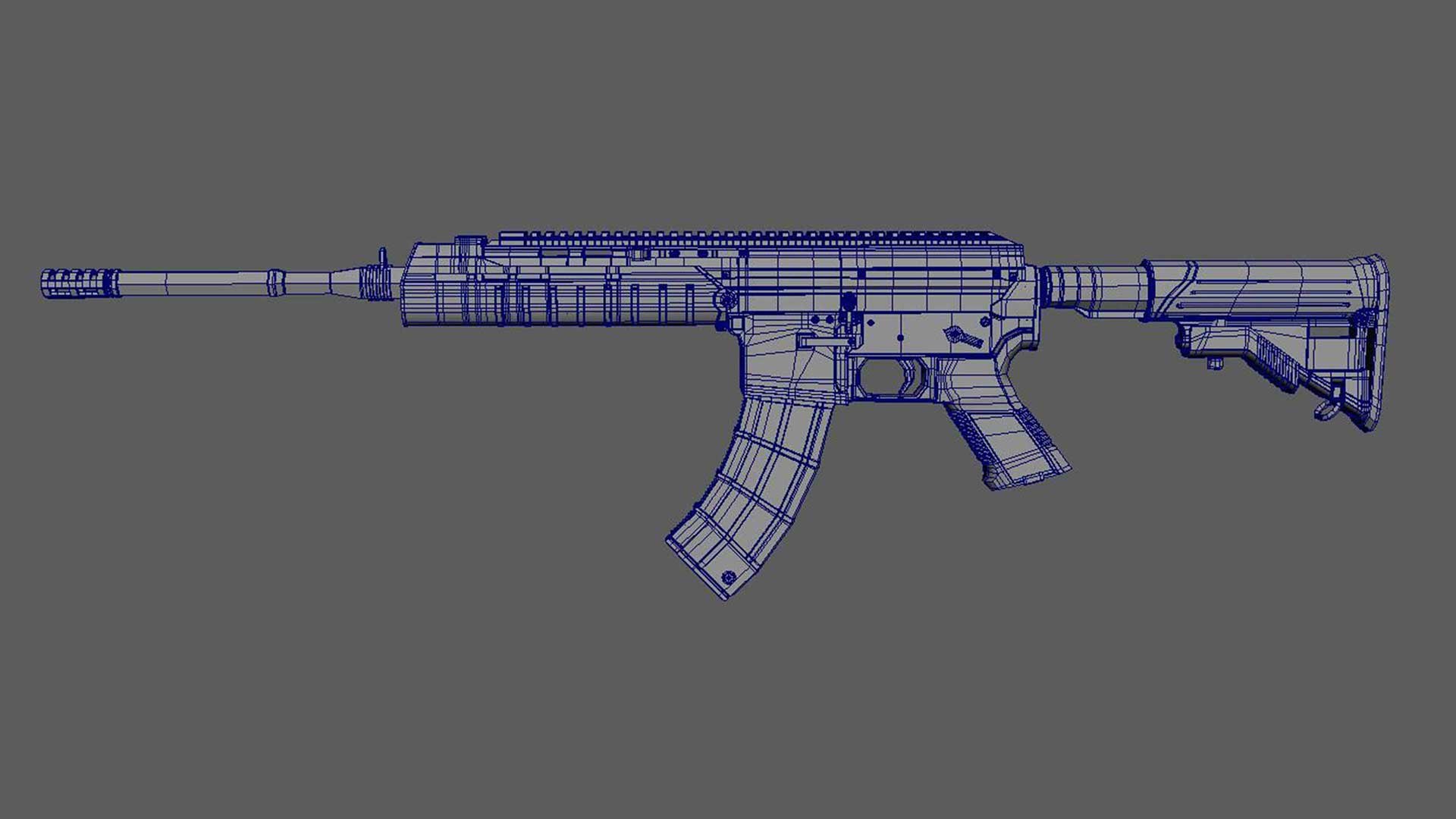 Assault Rifle 3D Model 3D Model - TurboSquid 2114868