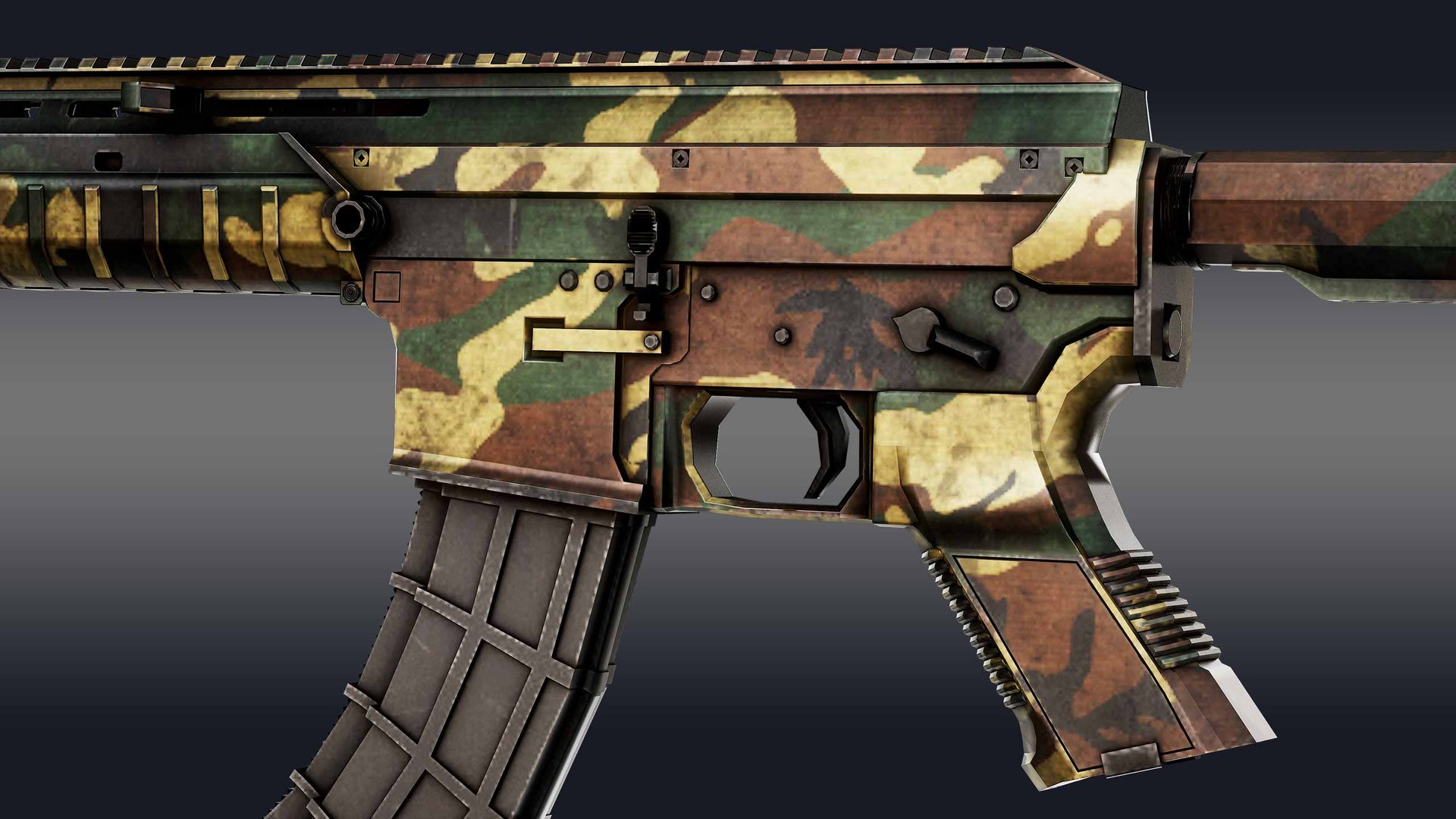 Assault Rifle 3D Model 3D Model - TurboSquid 2114868