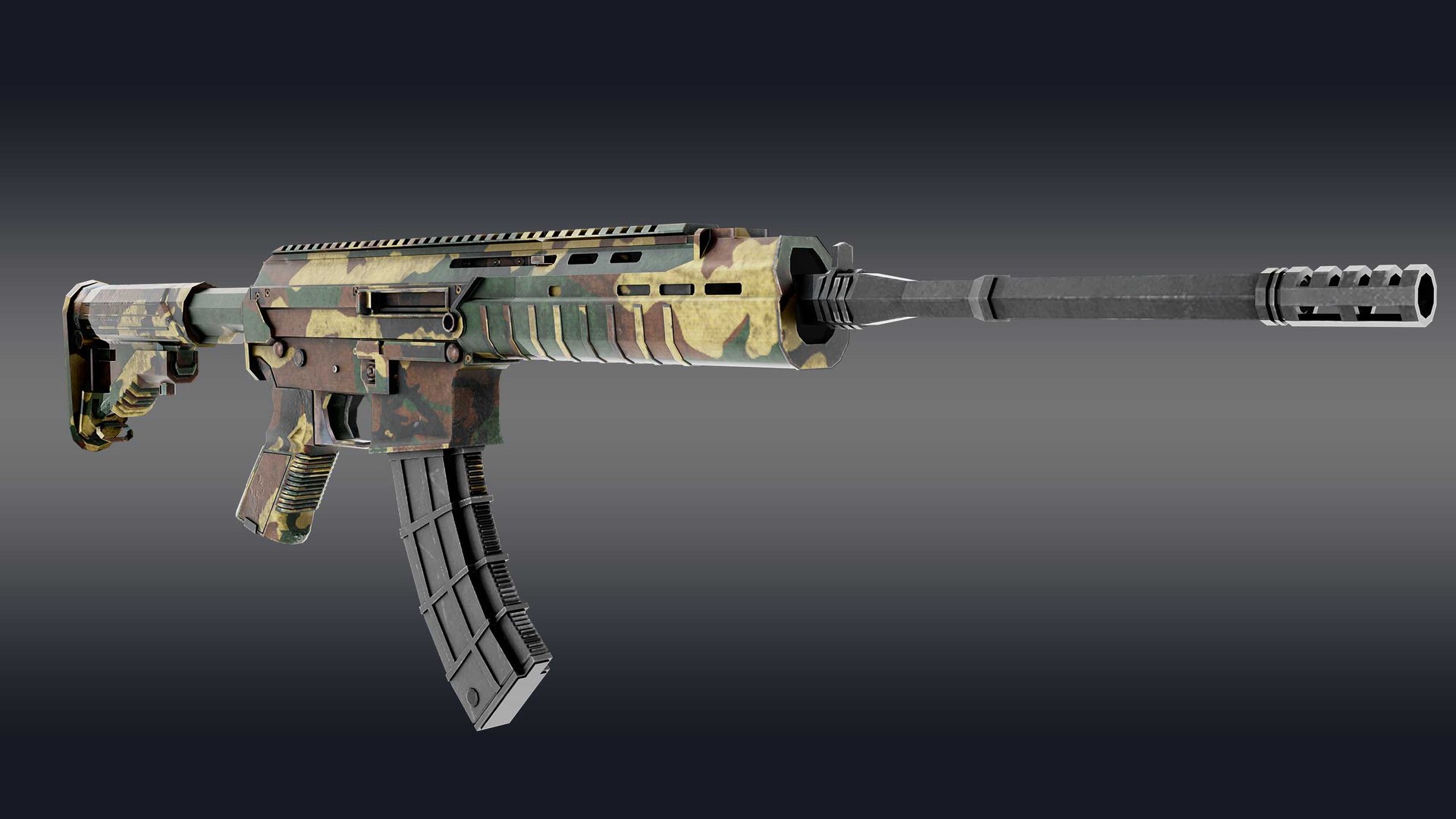 Assault Rifle 3D Model 3D Model - TurboSquid 2114868