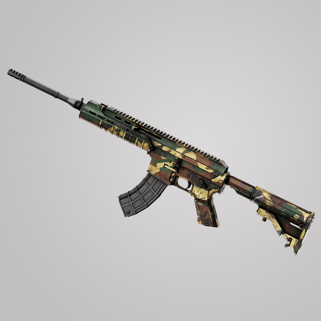 Assault Rifle 3D Model 3D Model - TurboSquid 2114868