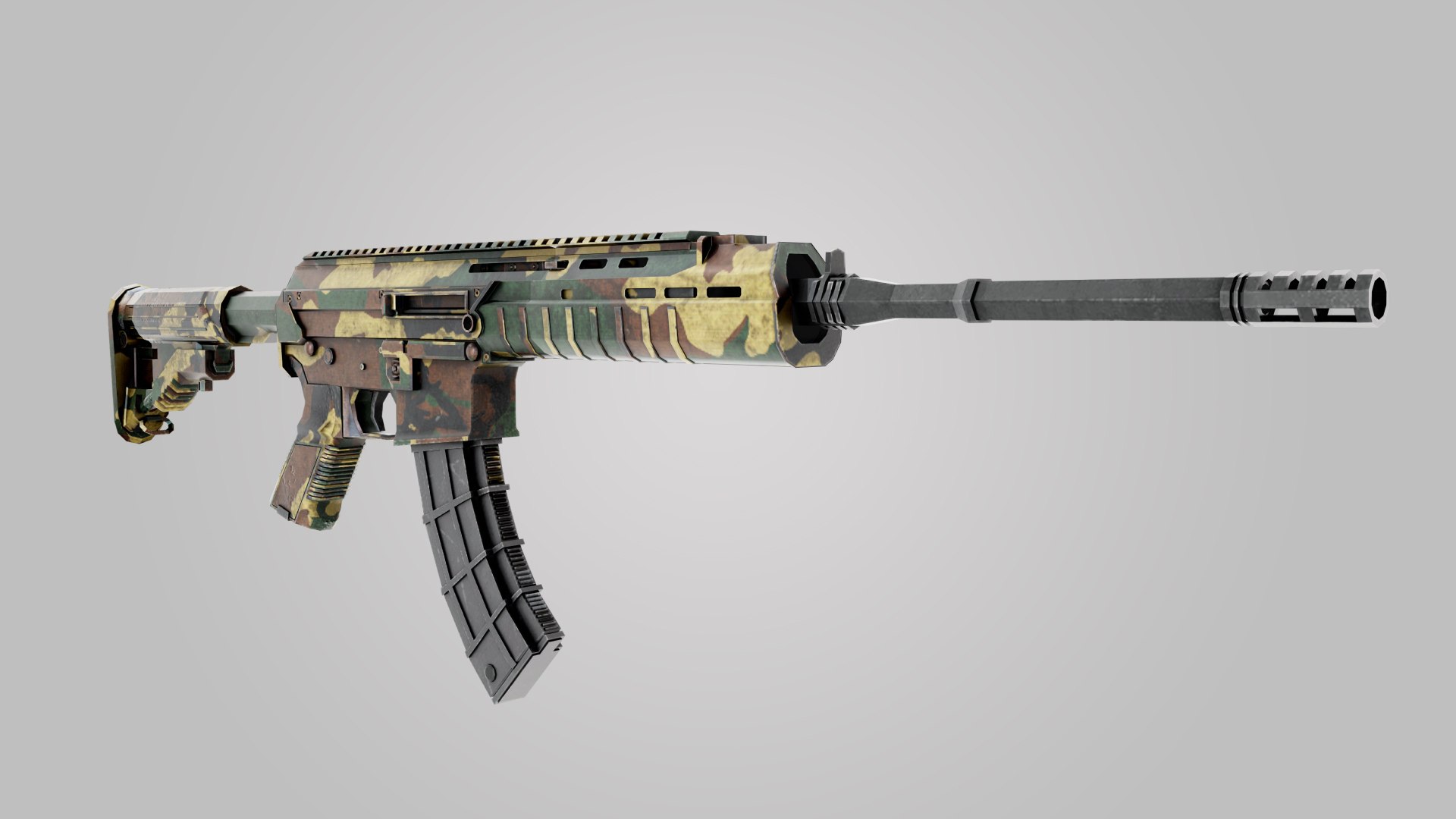 Assault Rifle 3D Model 3D Model - TurboSquid 2114868