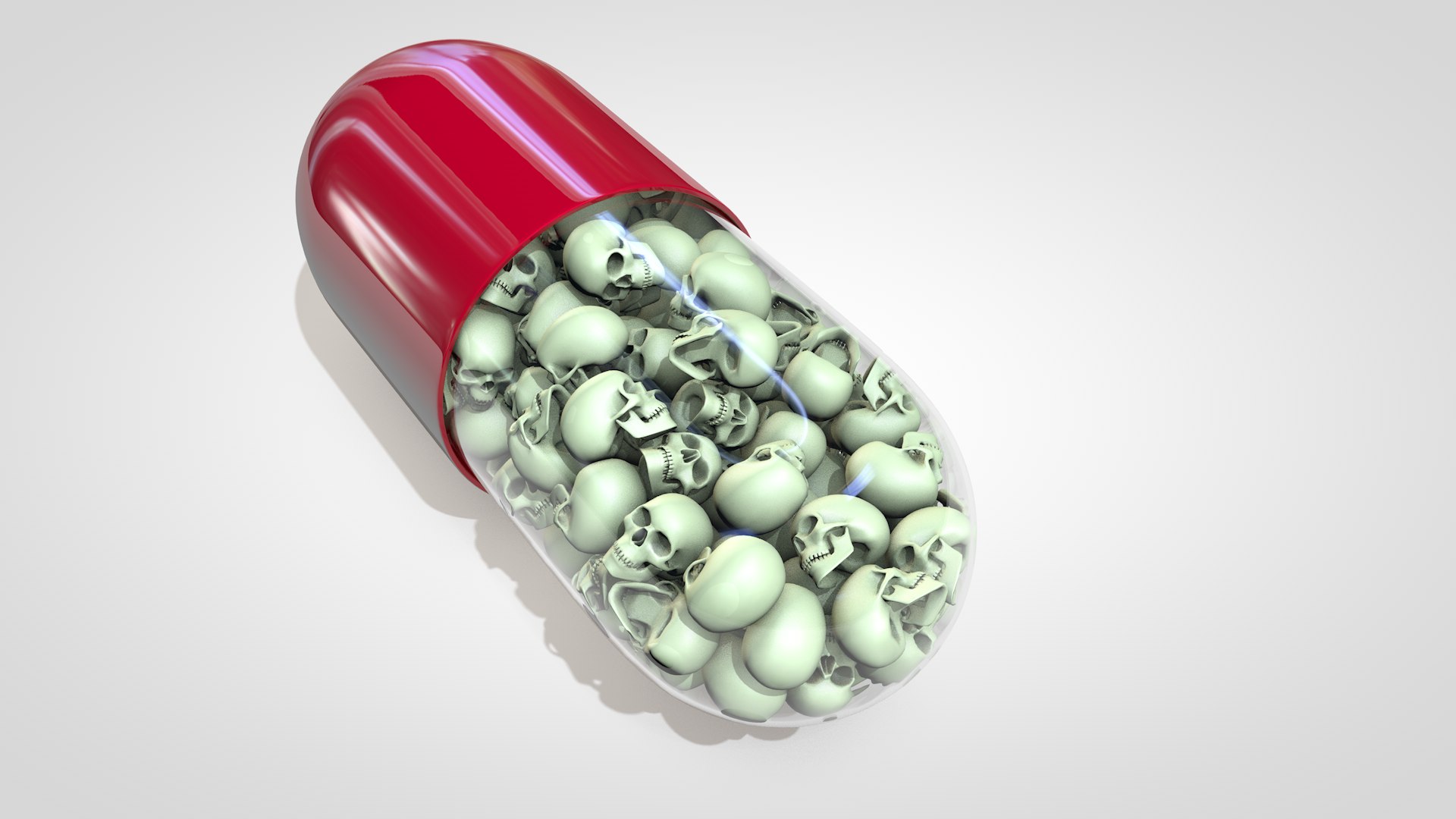Skulls Pill 3D - TurboSquid 1201835