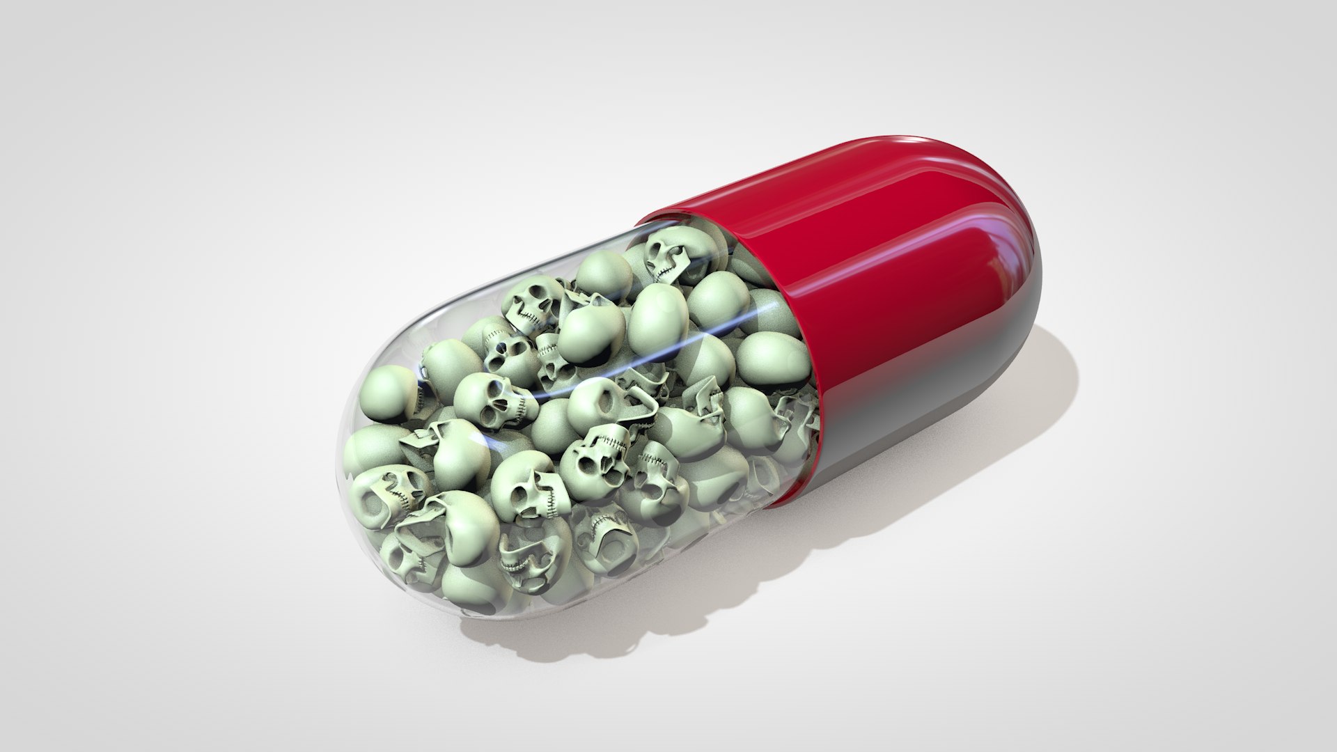 Skulls Pill 3D - TurboSquid 1201835