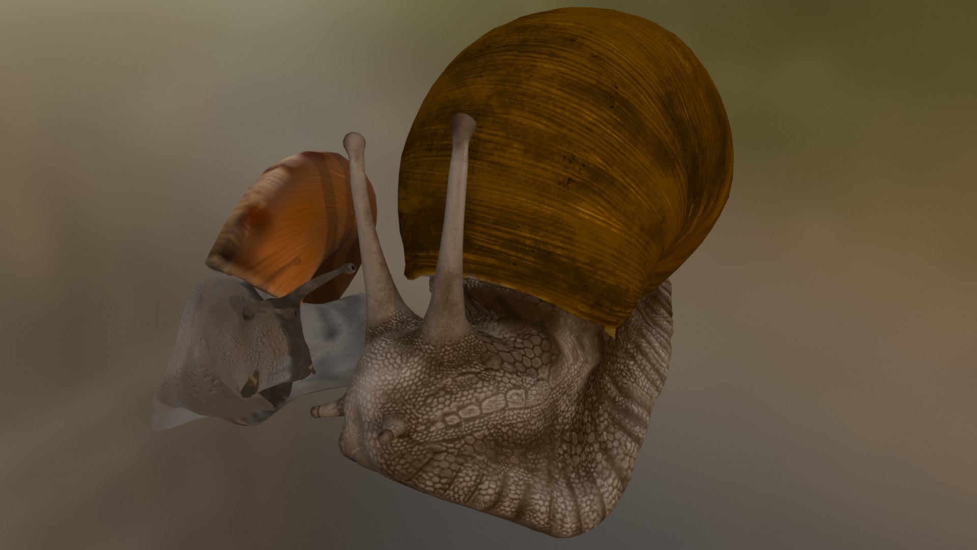 3D Model Snail - TurboSquid 2370465