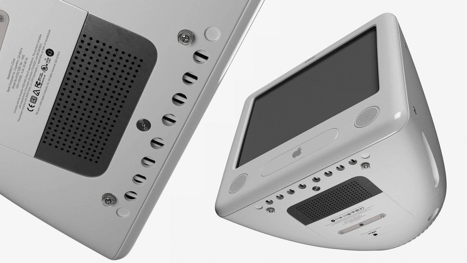 Apple EMac Computer 3D - TurboSquid 2208706