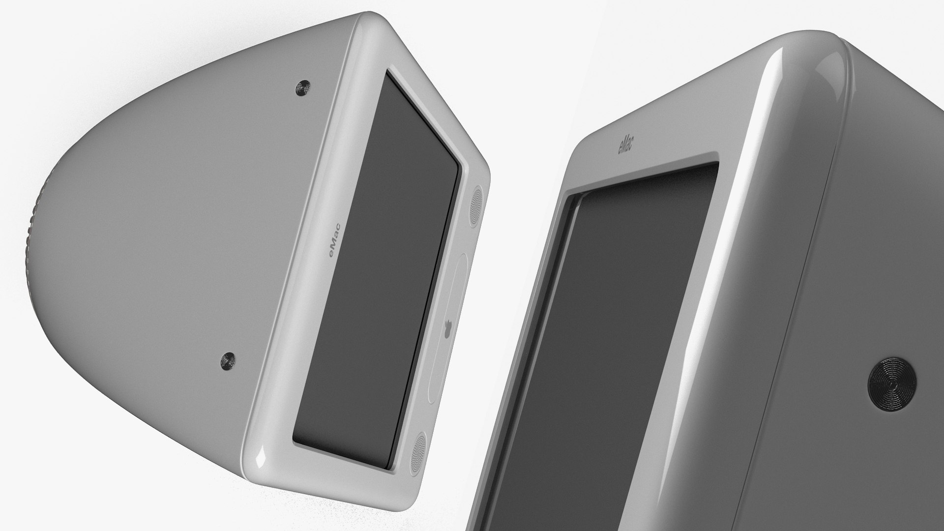 Apple EMac Computer 3D - TurboSquid 2208706