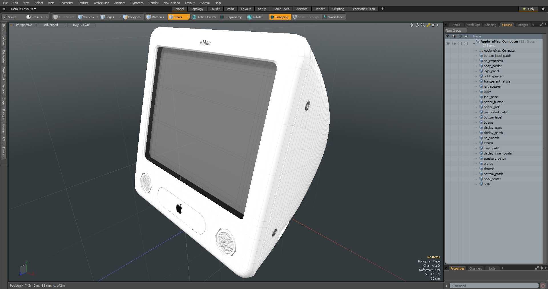 Apple EMac Computer 3D - TurboSquid 2208706