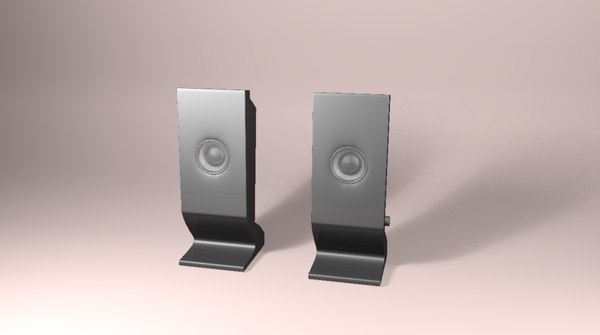 computer speakers obj