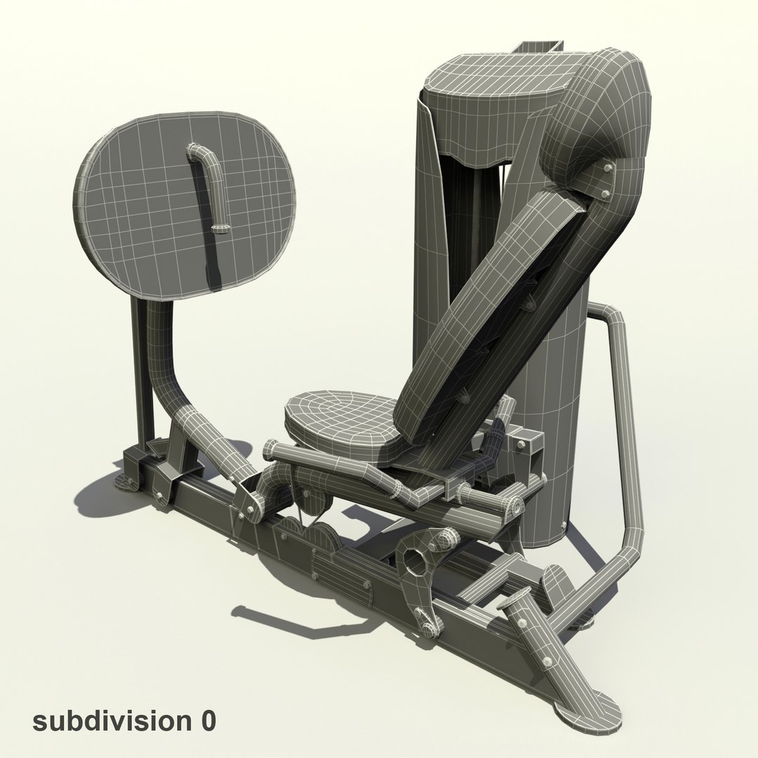 3d Leg Press
